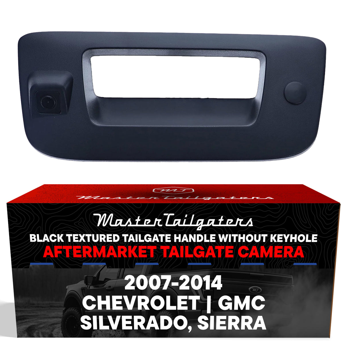 Chevrolet Silverado / GMC Sierra (2007-2014) Black Replacement Tailgat ...